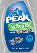 Aceite sintético de motor Peak SAE 5W-30 tambor 208 litros | IndustryStore.com.ar